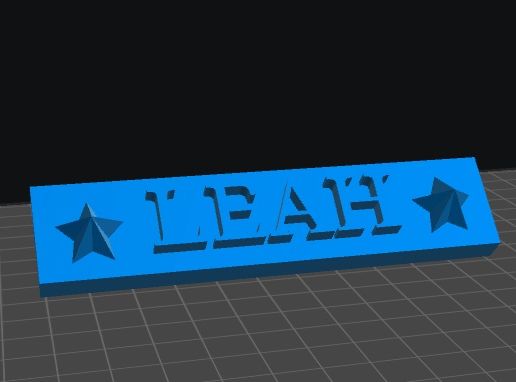 3D file Leah Nameplate 👾 ・3D printing idea to download・Cults