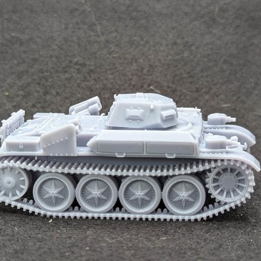 🇩🇪 Flammpanzer II Ausf.A (Sd.Kfz.122) + 3 Tankmen (Germany, WW2)・ 3D ...
