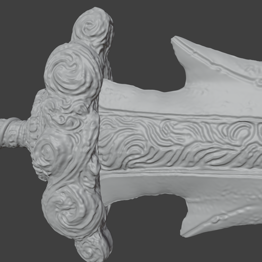 💍 Freyja's Greatsword - ELDEN RING・ STL File for 3D printing・Cults