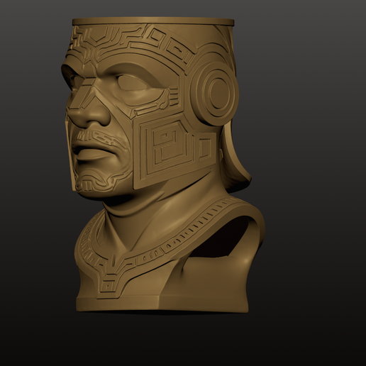 🏛️ Ancient Greek Warrior Head Planter | 3D Printable STL | Mythological ...