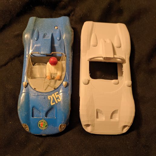 Download STL file Alfa Romeo T33 "Periscopa" • 3D printable object ・ Cults