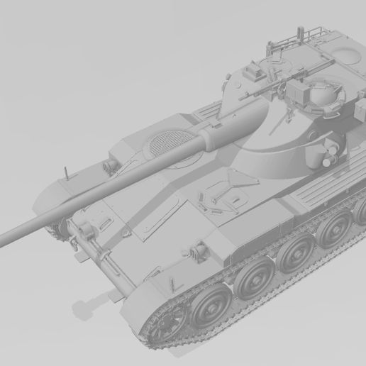 🇸🇬 35 SCALE AMX-13 SM1 LOOK-ALIKE・Free STL File for 3D printing・Cults