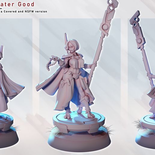 ♀️ Aun Elysia GreaterGood・ 3D File for 3D printing・Cults
