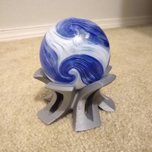 🔮 Crystal Ball Stand・Free STL File for ・Cults
