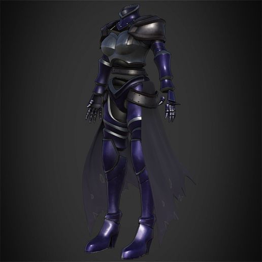 💬 Overlord Albedo Armor for Cosplay・ 3D File for 3D printing・Cults