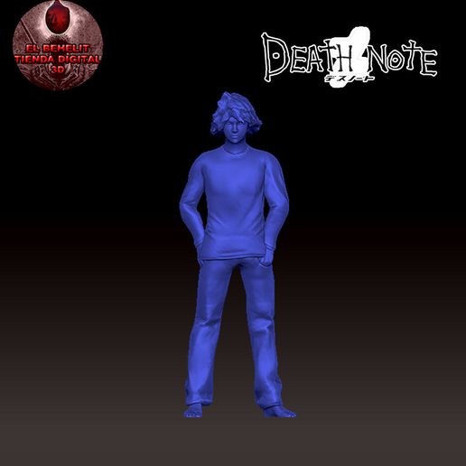 💬 L Death Note・Archivo 3D para Impresión 3D・Cults
