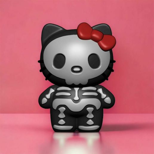 hello kitty skeleton