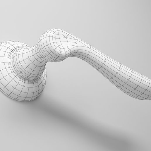 🚪 Door Handle・ 3D File for 3D printing and CNC machining - Laser ...
