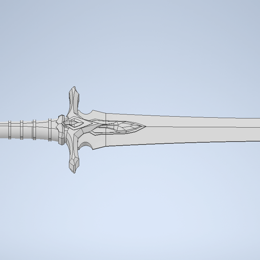 🗡️ Granblue Fantasy: Versus - Gran Sword・ STL File for ・Cults