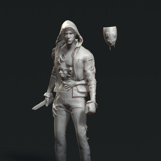 STL file Hallowed Blight The Legion From Dead By Daylight 😵 ・3D print ...