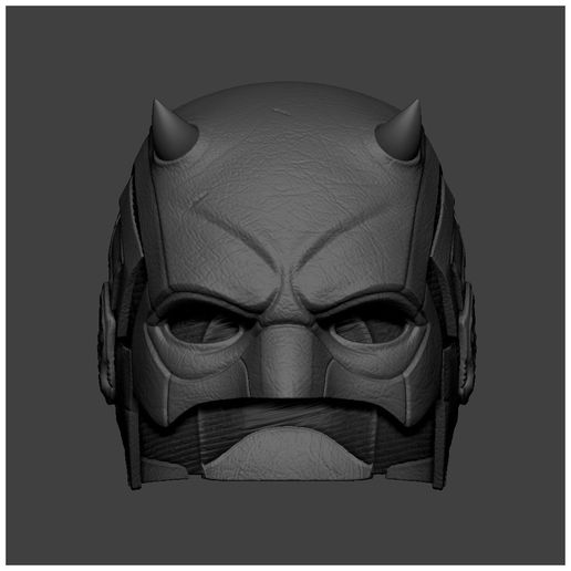 🪖 Daredevil Mask 3D Printing - Daredevil Helmet Marvel Cosplay・ STL ...