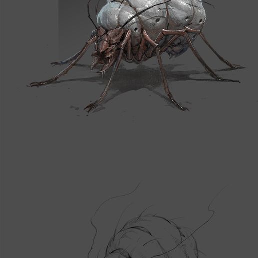 🕷️ Divinity Original Sin 2 - Voidwoken spider miniature・Free STL File ...