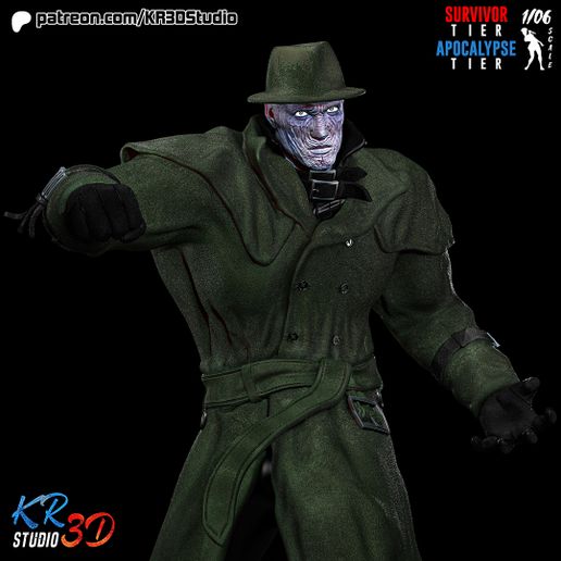 🐕 MR. X - RESIDENT EVIL 2 REMAKE - SURVIVAL HORROR - PATREON・ 3D File ...