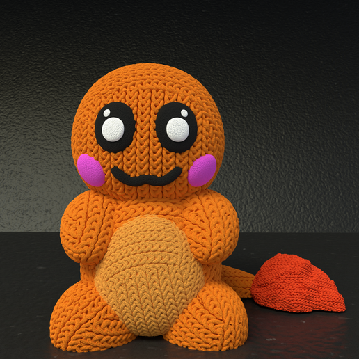 arquivo STL knitted pokemon (cute) 🐉 (3MF)・modelo para impressão 3D ...