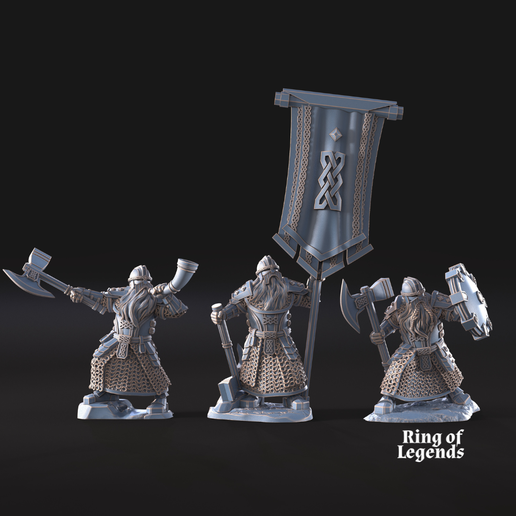 📯 Kalak Dwarves - Command: 1 captain, 1 banner, 1 horn | Kalak Dwarves ...