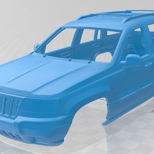 🚗 Jeep Grand Cherokee 1998 Printable Body Car・ STL File for ・Cults