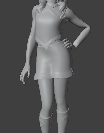🐣 Sabrina Carpenter On Tour Pose 3D Model STL | Concert Stand Chick ...
