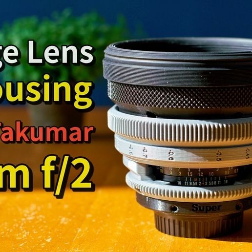 📷 Super Takumar 35mm f2 - "Turn vintage still lens into Cine-style ...