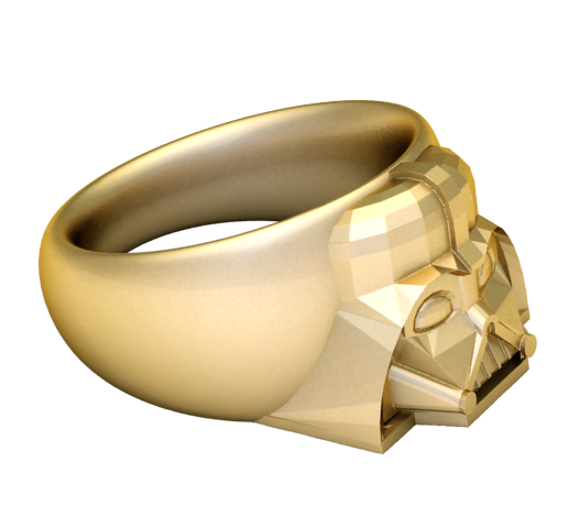 STL file STAR WARS RING 3D PRINTABLE MODEL ⭐ (OBJ)・3D print design to ...