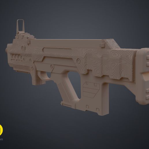 🔫 MP-98 Knight SMG - Helldivers 2・ 3D File for 3D printing・Cults