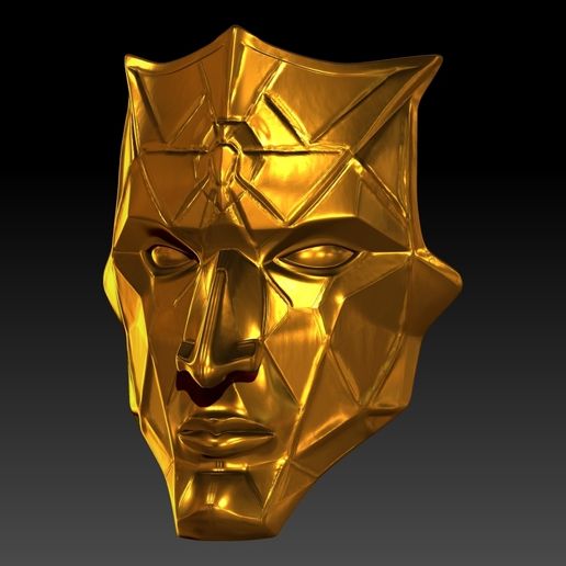 🎭 Divinity mask・ STL File for 3D printing・Cults
