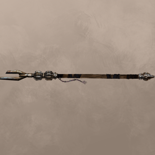 ⭐ Star Wars - Mandalorian Custom Staff/Spear - Cosplay Prop・ 3MF File ...