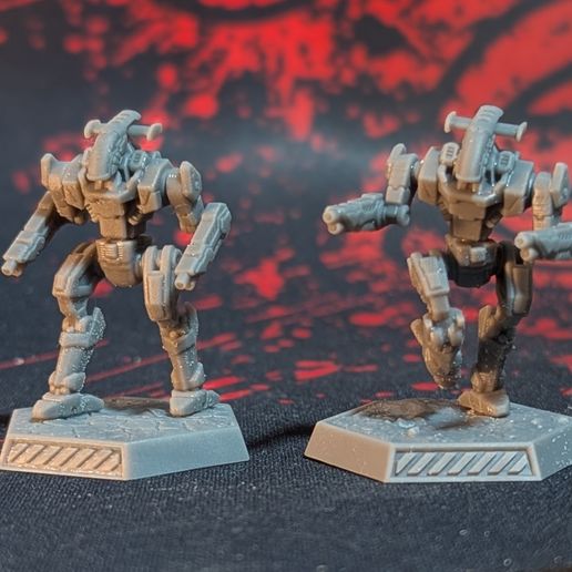 🎲 BattleTech Gunsmith CH11-NG・Free STL File for 3D printing・Cults