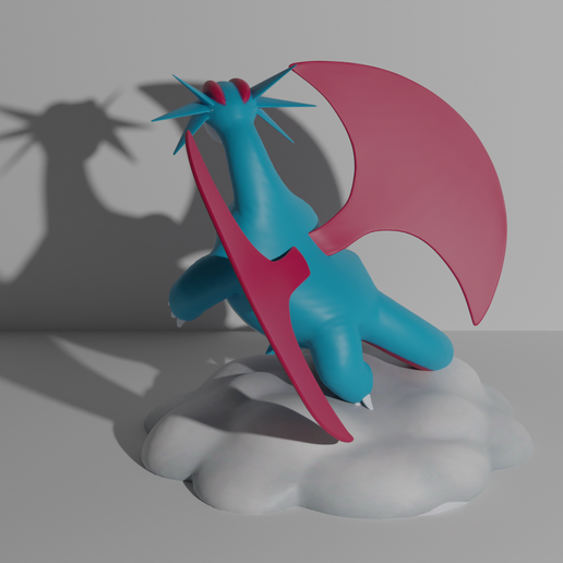 salamence 3d sprite