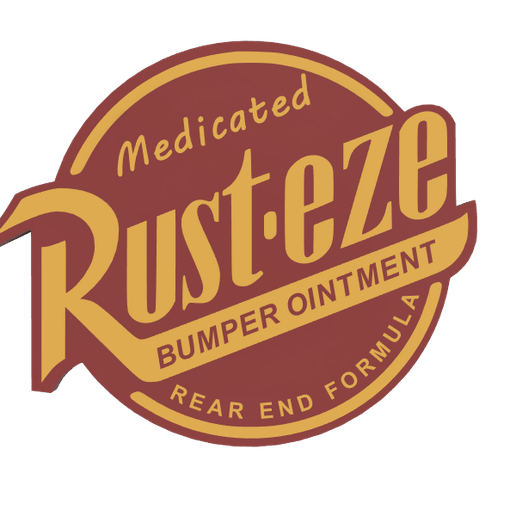 👾 Rust-eze logo (CARS)・ STL File for 3D printing・Cults