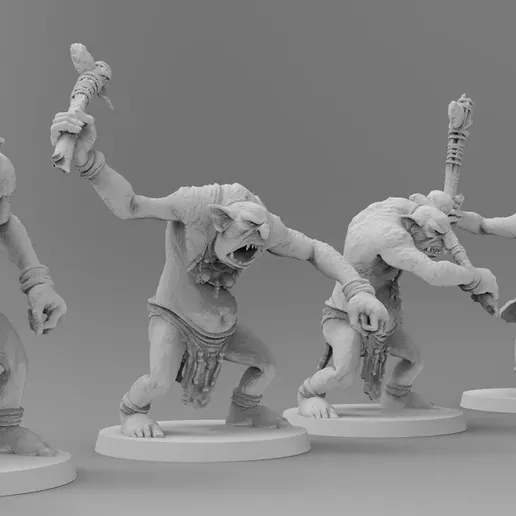 Free STL file Rudimentary Trolls by Emang 🧌 ・Model to download and 3D ...