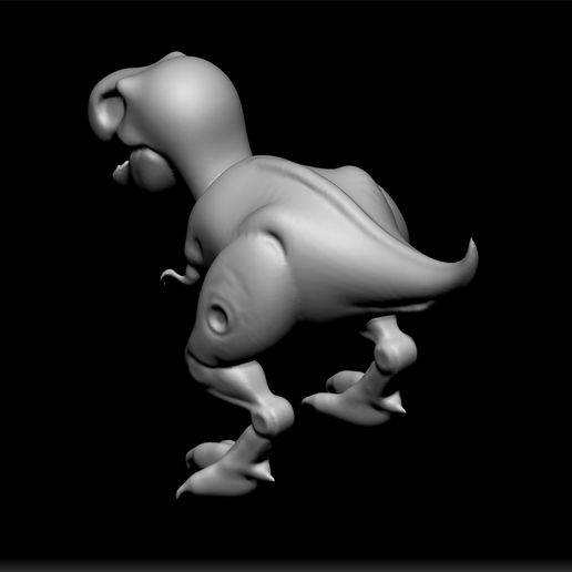 STL file cyber t-rex dinosaur 🦖 ・3D print design to download・Cults