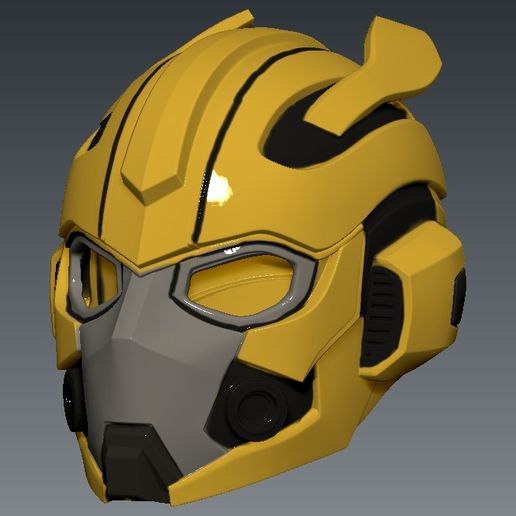 🤖 Bumblebee Mask - Mask Transformers・ 3D File for 3D printing・Cults