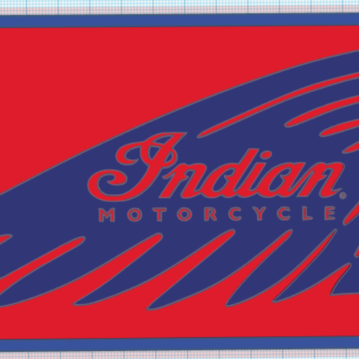 🏍️ INDIAN MOTORCYCLE・Free STL File for ・Cults