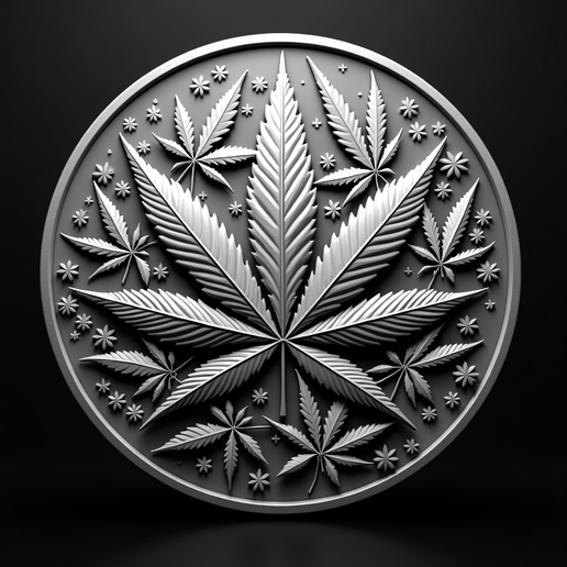 ⭐ mary jane star leaf morning dew coin token wall art・ STL File for 3D ...