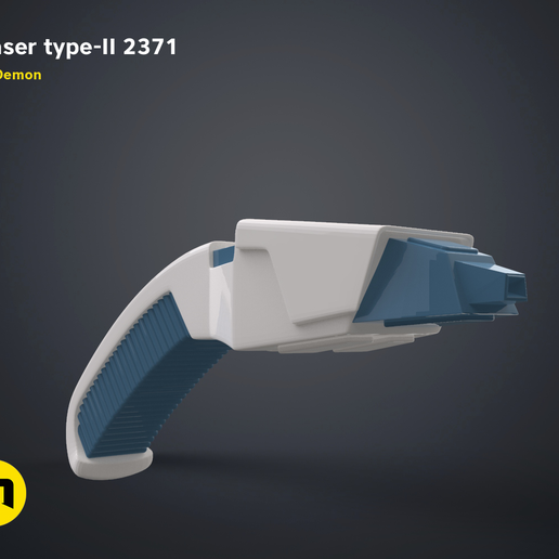 🔫 Phaser type-II 2371・ 3D File for ・Cults