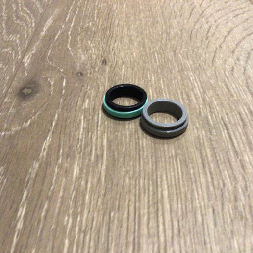 GCODE file rotating ring (center rotates) 💍 ・Model to download and 3D ...