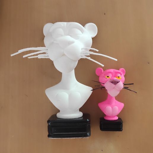 👤 The bust & plinth - 4 colors・Free STL File for 3D printing・Cults