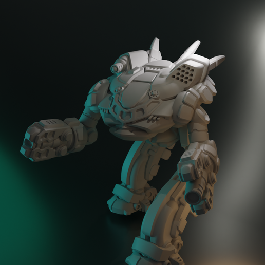 🦀 Royal Crab American Mecha・ STL File for 3D printing・Cults