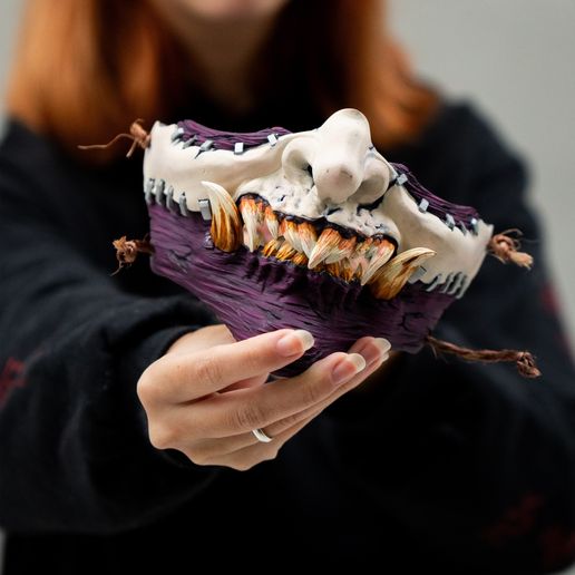 🗡️ Máscara de Samurai - Dabi・Arquivo STL para Impressão 3D・Cults