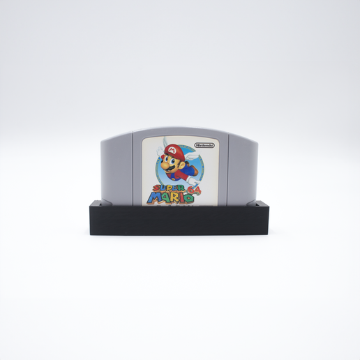 🕹️ Nintendo 64 Cartridge Stand (3 Pack)・ STL File for ・Cults