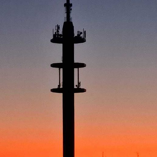 STL file Radio tower Scale G 📻 ・3D printer model to download・Cults