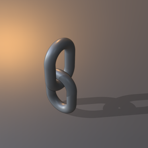 🎨 Chain Double・Free STL File for 3D printing・Cults
