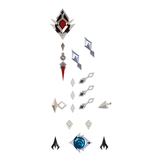 🎮 CHILDE Accessory Kit STL FILES [Genshin Impact]・ 3D File for 3D ...
