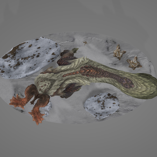 👹 MONSTER HUNTER BANBARO FIGURE・ STL File for 3D printing・Cults