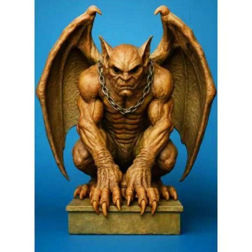 🗿 Gargoyle Sentinel・ STL File for 3D printing・Cults