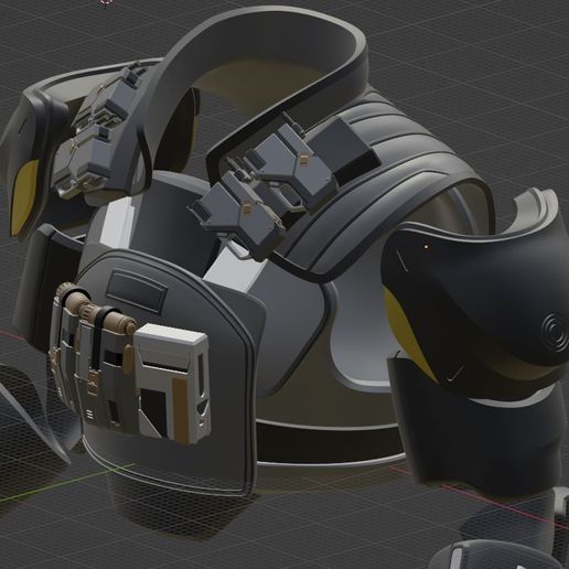 🛰 helldivers 2 juggernaut armor・ 3D File for 3D printing・Cults