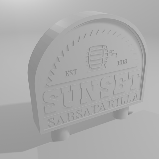 👾 Fallout advertising sign・Free STL File for 3D printing・Cults