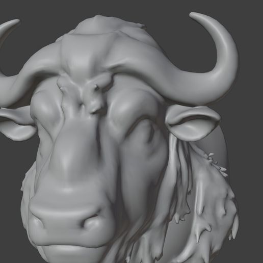 🦬 Bison Head Bust 3D STL Printable - 3D Model STL・Archivo STL para ...