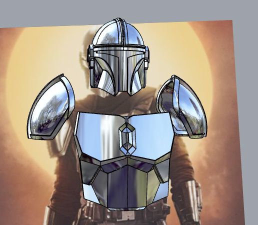 🪖 El Mandalorian Beskar steel armor // The Mandalorian Beskar steel ...