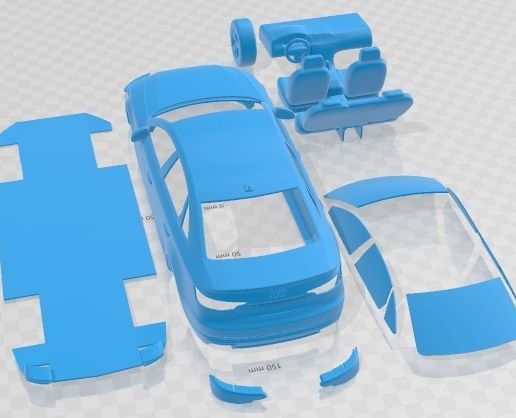 3D file Audi A4 Sedan 2019 Printable Car 🚗 ・Template to download and 3D ...